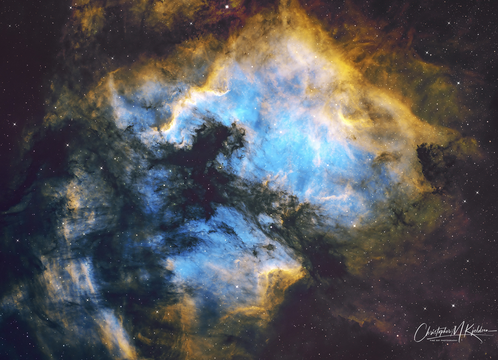 NGC 7000 The North America Nebula | Telescope Live